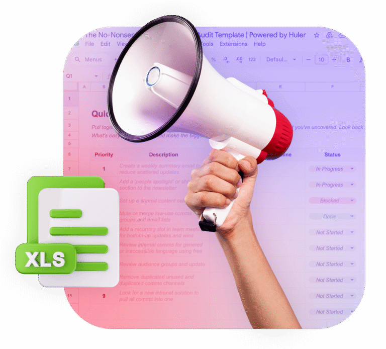 Free Internal Comms Audit Template | Huler